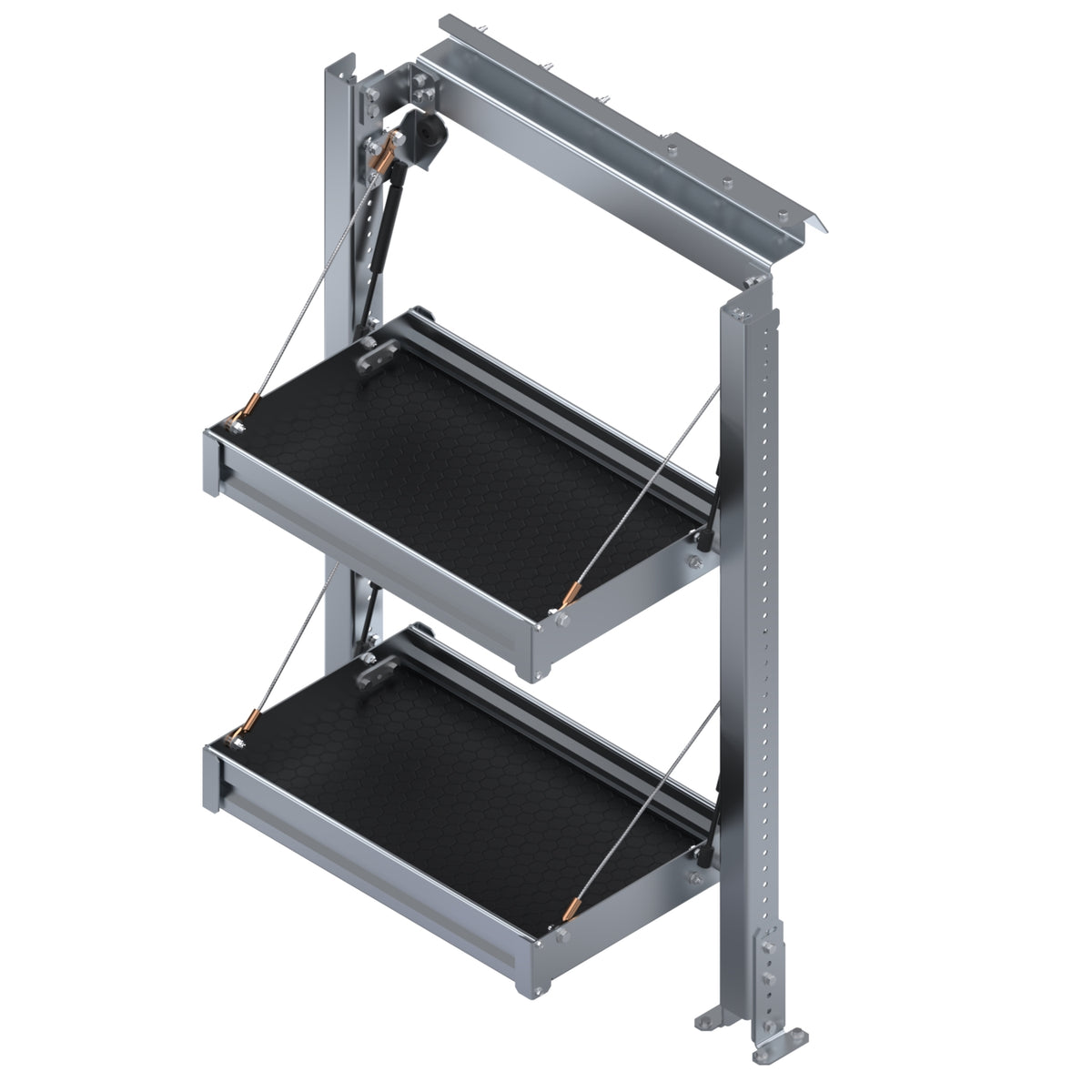2 Shelf Fold-up Unit 13+nv200/city Express | KABAIR – Kabair