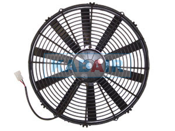 16'' Condenser Fan Assembly, Pusher, Straight Blade, High Performance ...