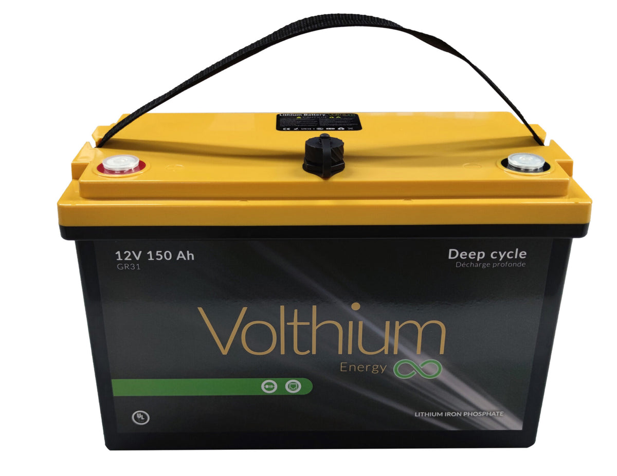 Volthium Battery 12v 150h, Lithium SELF HEATING | KABAIR – Kabair