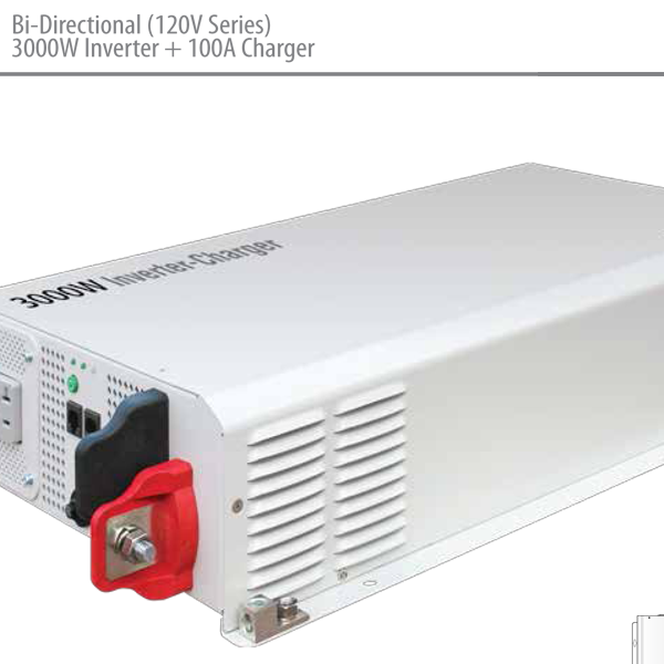 Bi-Directional Inverter Charger IC1230100 – Kabair