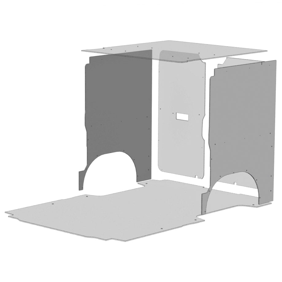 INSULATED DURATHERM GREY WALL LINER (PROMASTER 118" WB CREW) – Kabair