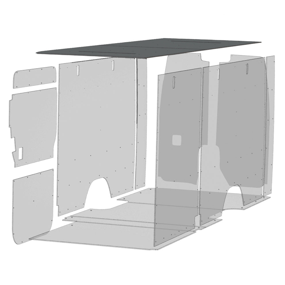 INSULATED DURATHERM GREY CEILING LINER W/ ALUMINIUM TOP SILLS (SPRINTE ...